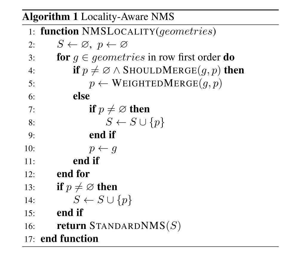 【论文】east An Efficient And Accurate Scene Text Detector Yangleisx